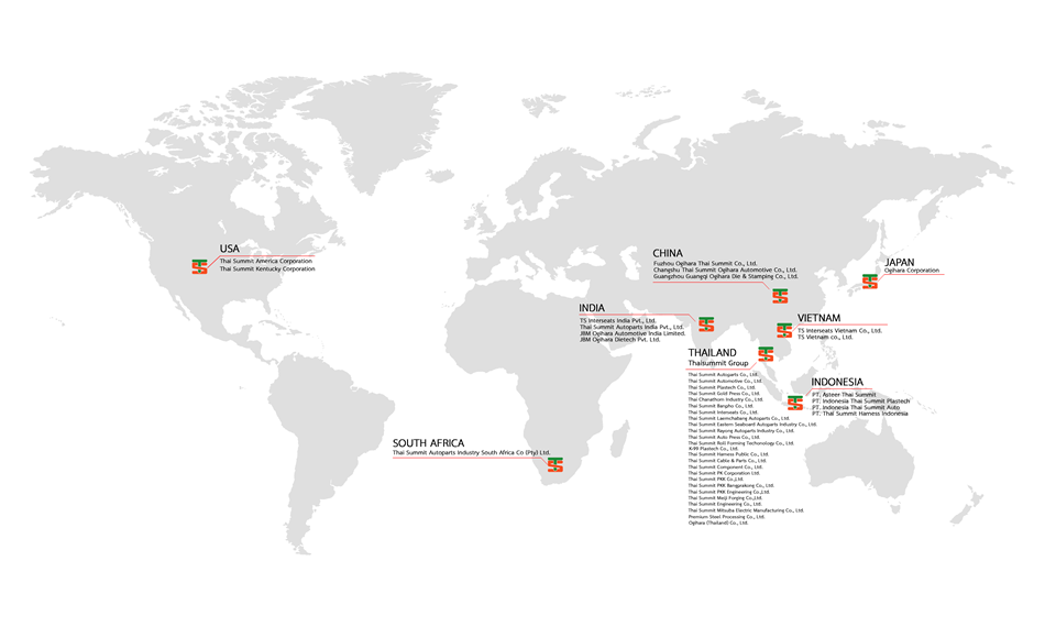 Thai Summit Group - The leading automotive parts manufacturer in Asia.